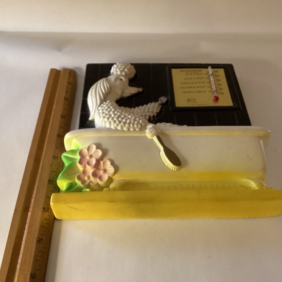 Miller studio inc | Accents | Vintage7s Chalkware Bathometer With A ...